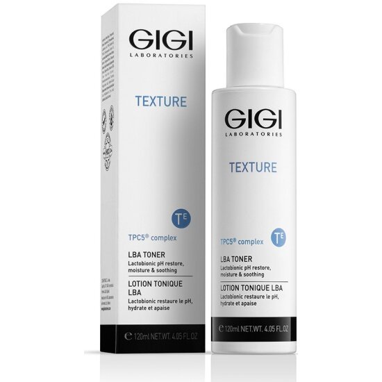 Тоник для лица Gigi Texture увлажняющий с лактобионовой кислотой, 120 мл