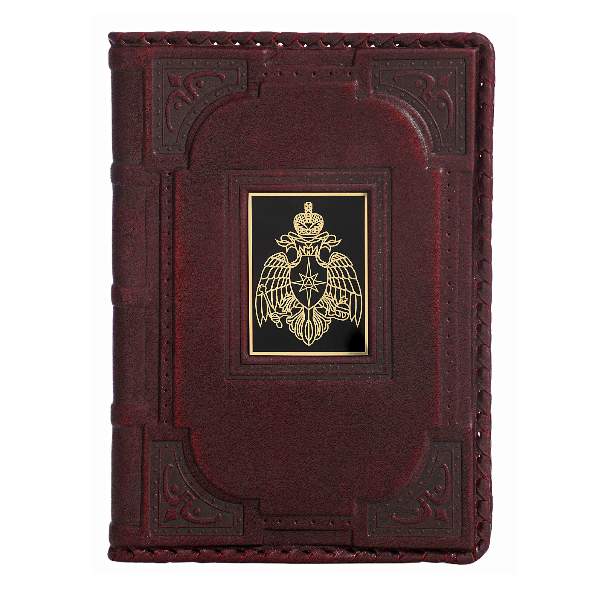 Макей Ежедневник А5 «МЧС-1» с накладкой из стали