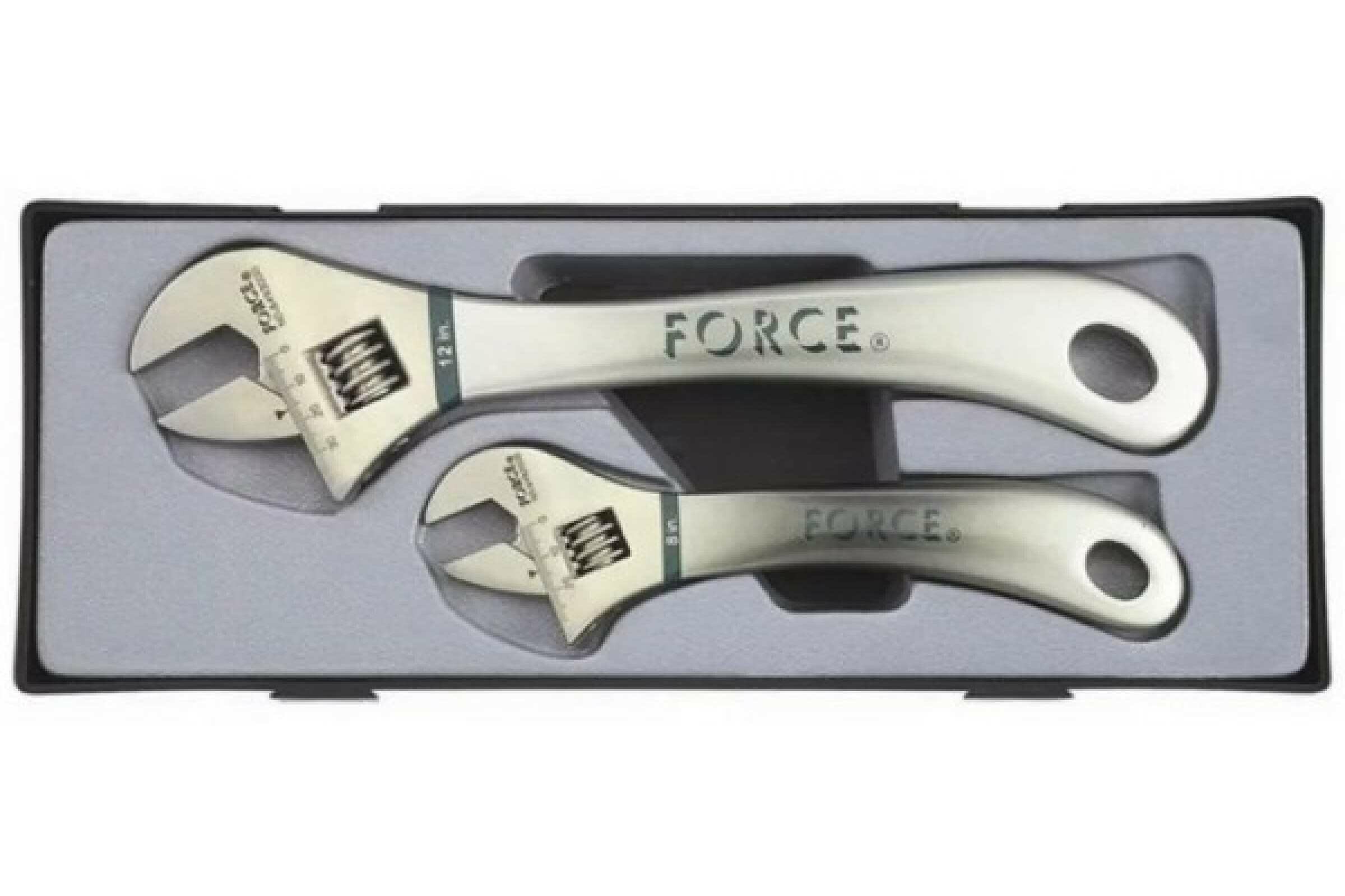 Набор разводных ключей FORCE T5023 (200мм,300мм) 2 предмета