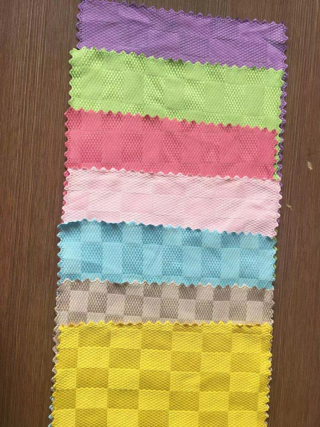 Салфетка для уборки из ткани «рыбья чешуя» для протирки стекол, салфетка для чистки автомобилей, бытовое впитывающее