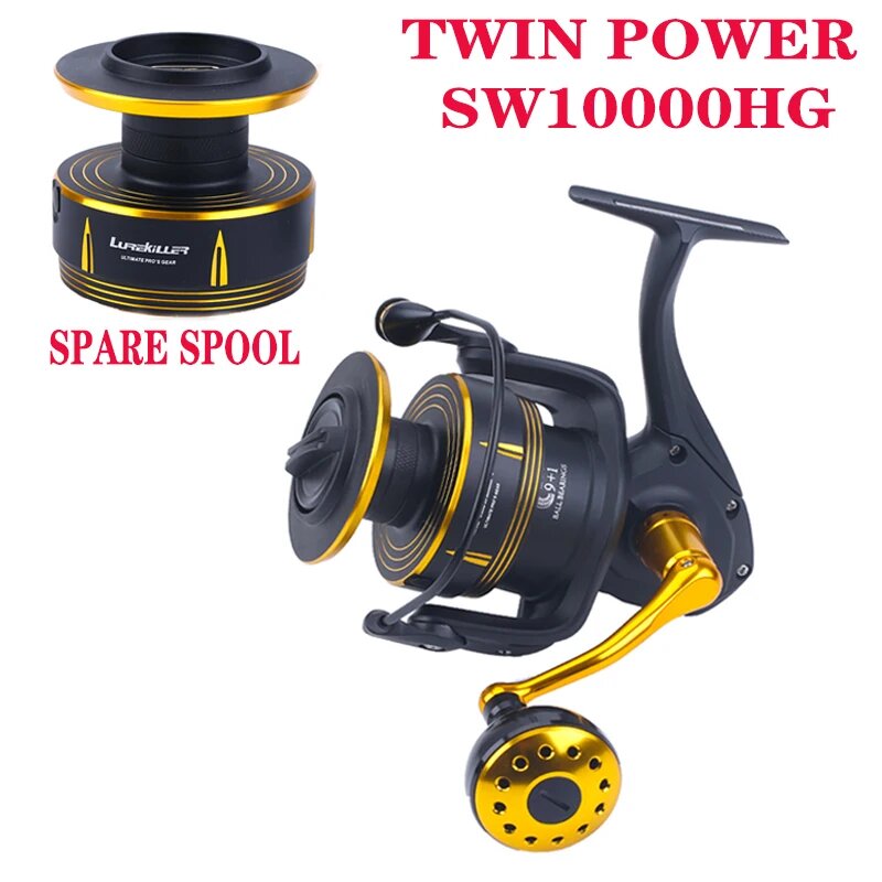 Спиннинговая катушка Lurekiller SW6000HG/10000HG SW10000HG 2 SPOOLS