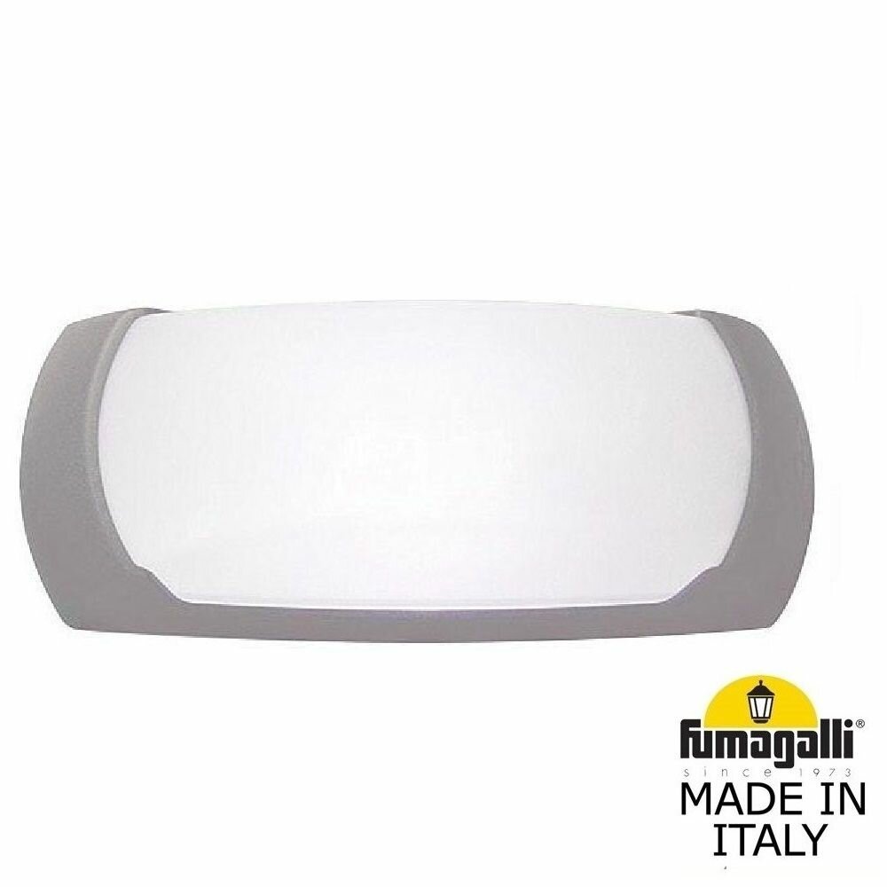Уличное бра Fumagalli FRANCY-OP 2A1.000.000. LYE27, Серый и Матовый, без ламп