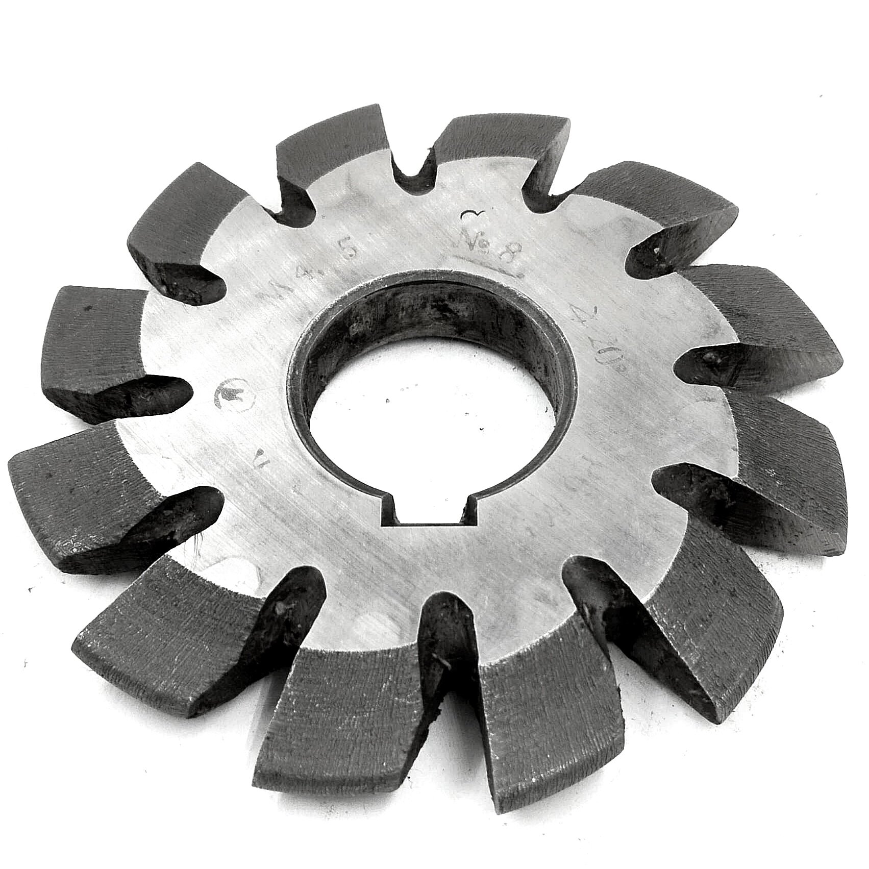 Фреза дисковая зуборезная модульная м4,5 №8 20° Р6М5