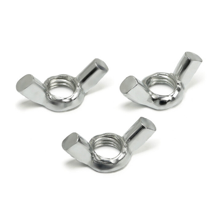 Гайка-барашек тундра, с округлыми лепестками, DIN 315, оцинкованная, М12, 1 кг