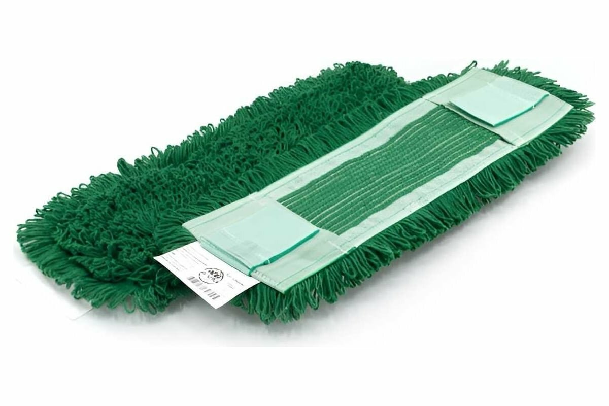 Плоский МОП A-VM 50×13 см хлопок CN3071 для сухой и влажной уборки без разводов и ворса