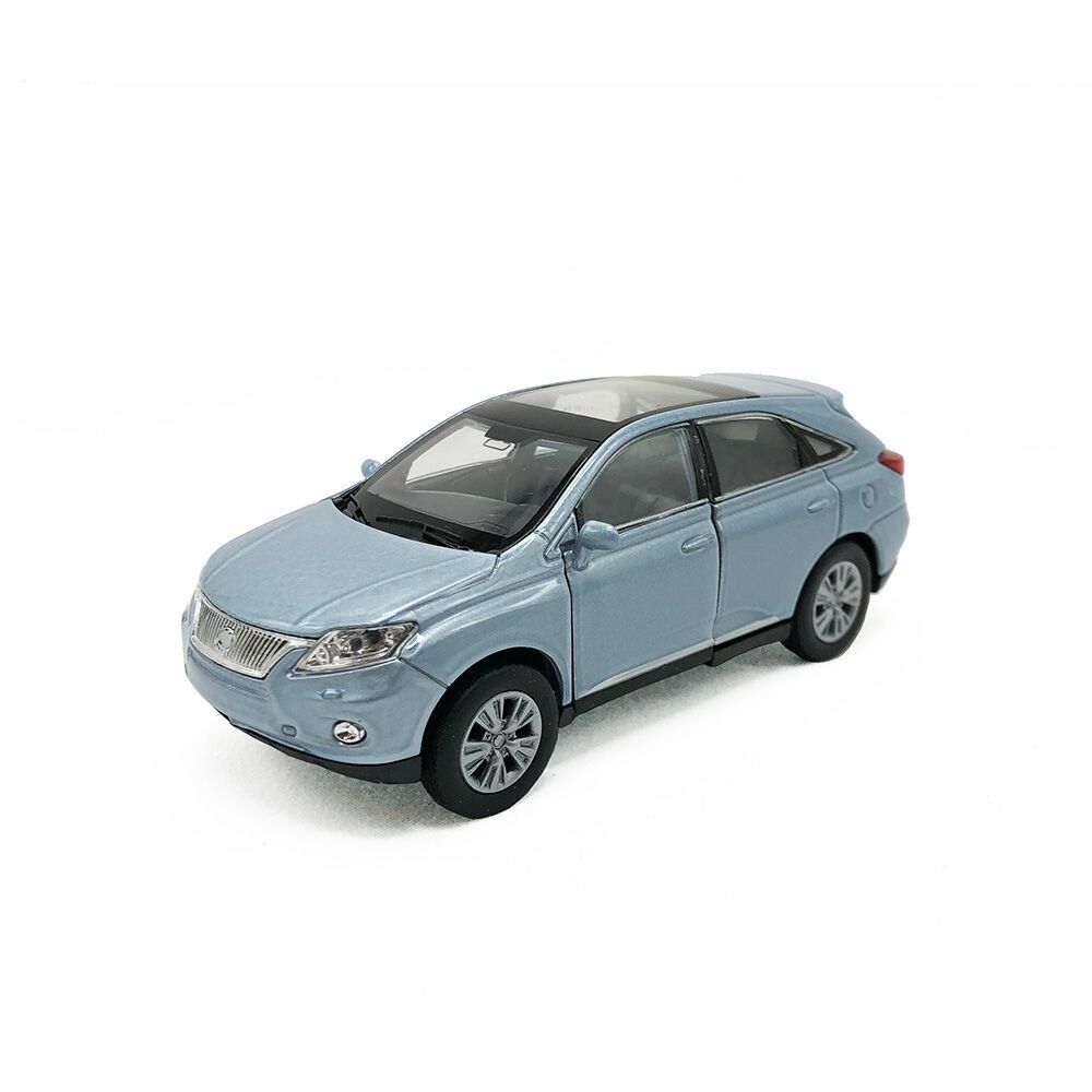 Машинка Welly Lexus RX 450h, 1:41, светло-бирюзовый, арт.43641W