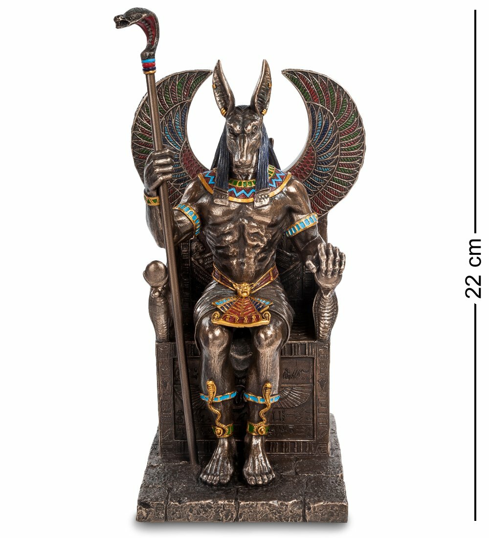 Статуэтка "Анубис на троне"