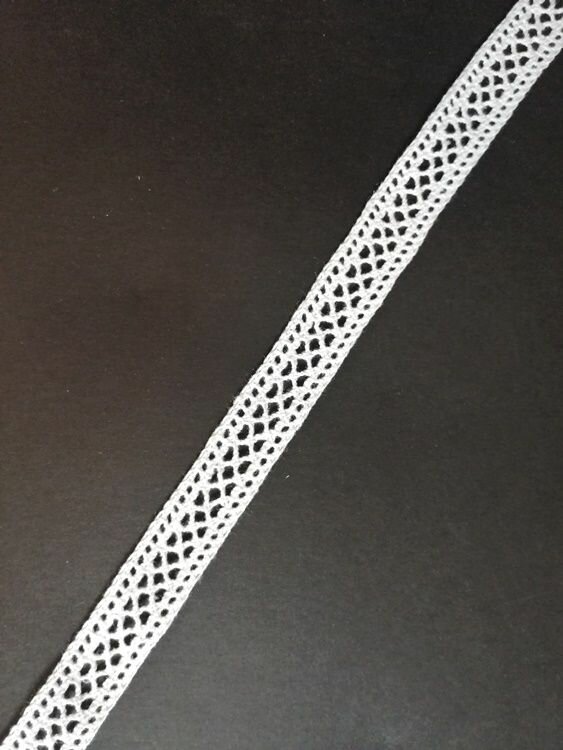 Кружево Mauri Angelo (Италия) 100% хлопок, 3 метра/шир.1,5см