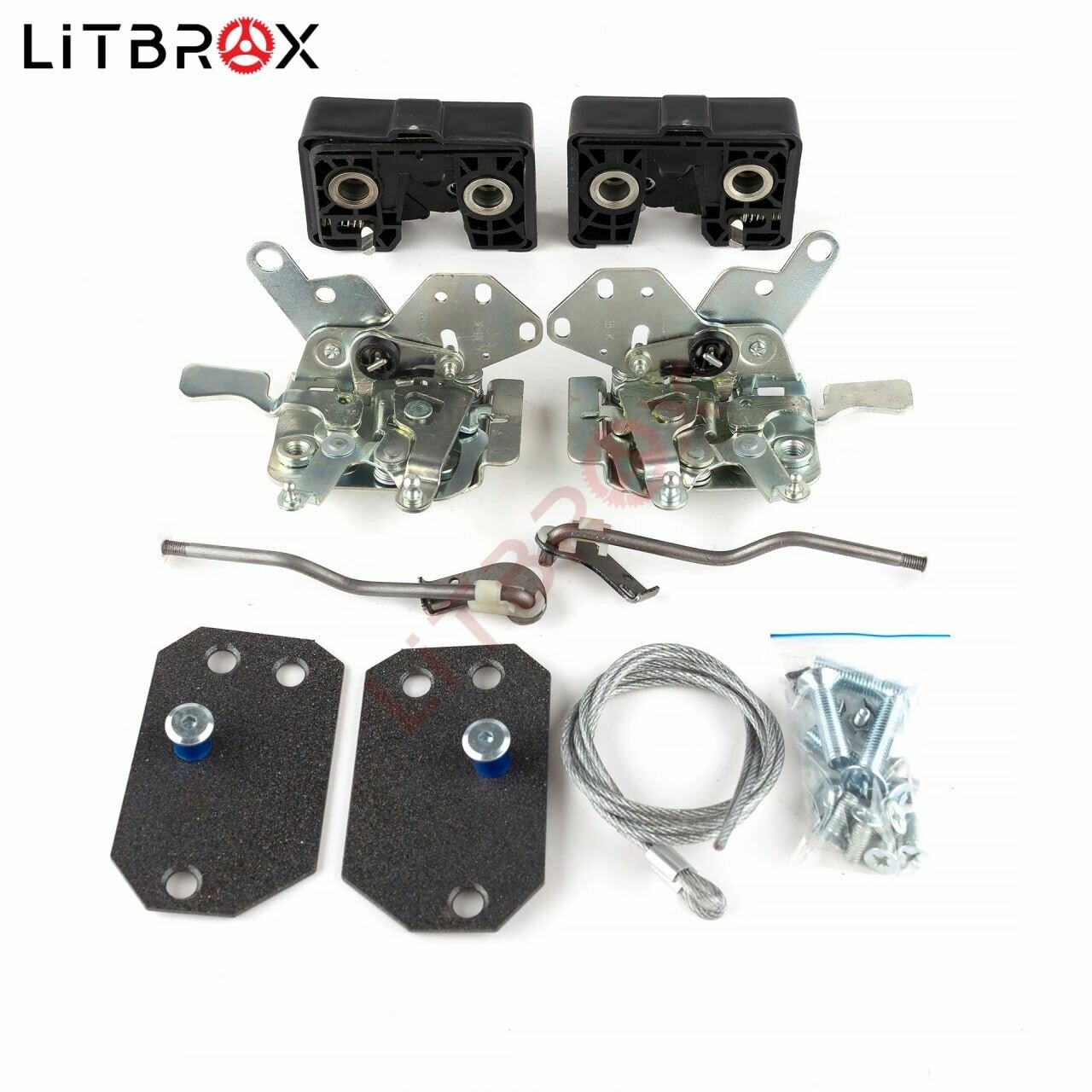 Бесшумные замки передних дверей (под Евро Ручки) ВАЗ LADA Niva/Нива 2121-31, Urban, Legend, 4х4, 2101, 2102, 2103, 2106