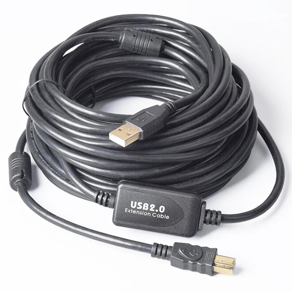 USB 2.0 удлинитель SLINYA, 15M