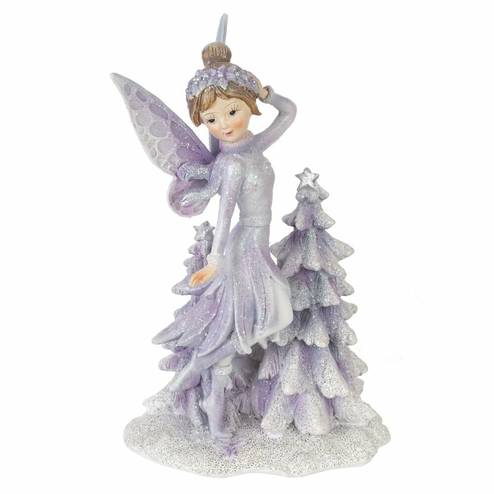 Статуэтка Фея с ёлочкой, 11,5*7*17,5 см KSM-744107