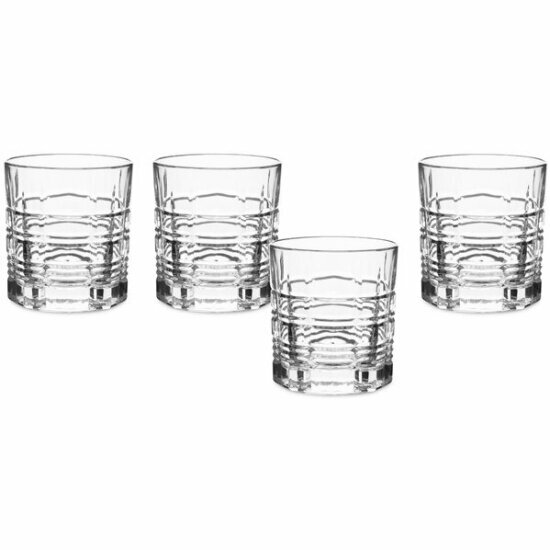 Набор стаканов для виски Luminarc даллас время дегустаций 4шт 300 мл (O0121)