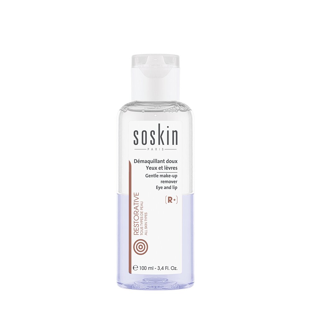 Средство двухфазное для снятия макияжа с глаз / R+ Gentle Make-Up Remover eye & lip 100 мл