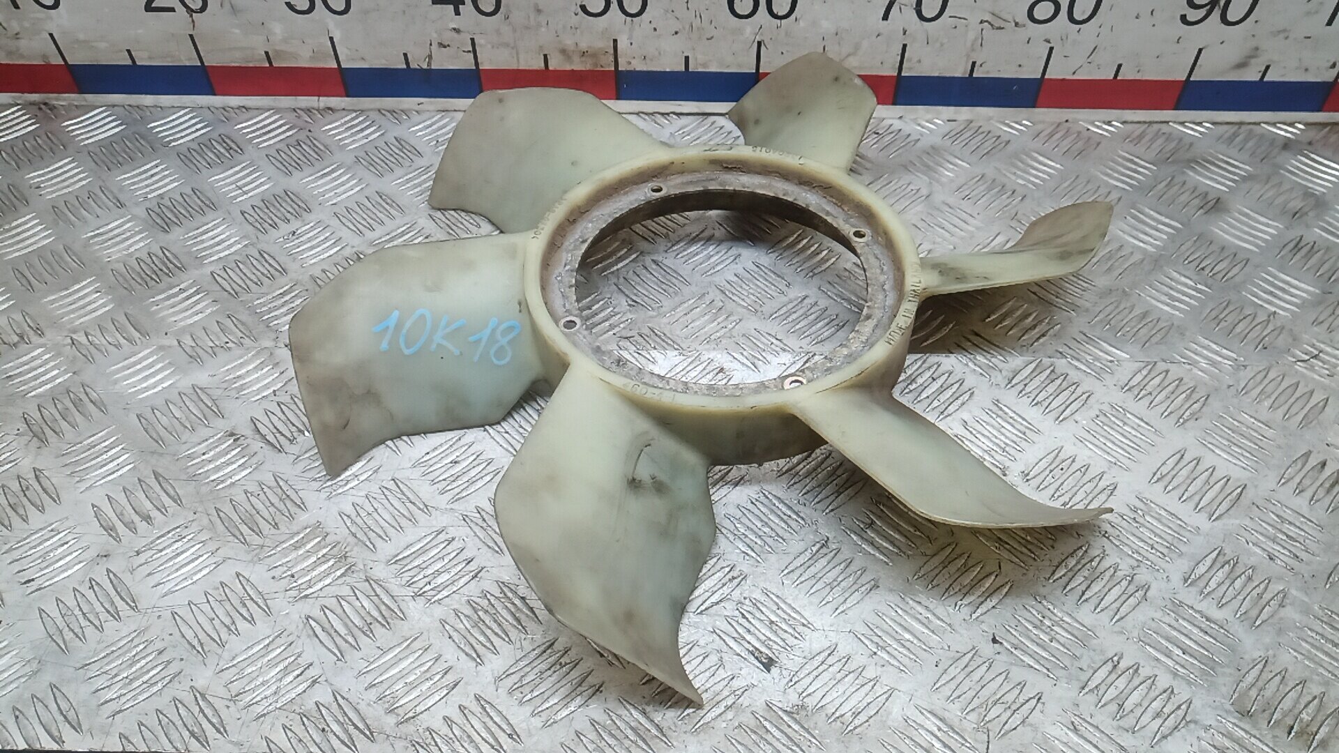 Крыльчатка вискомуфты дизельная MITSUBISHI L200 K4T, Номер 1320A015