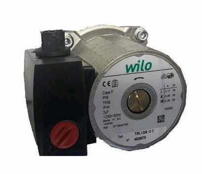 Двигатель циркуляционного насоса Wilo TSL 15/5, крыльчатка против часовой стрелки, для Bosch(Бош)6000, Buderus(Будерус) без гидрогруппы