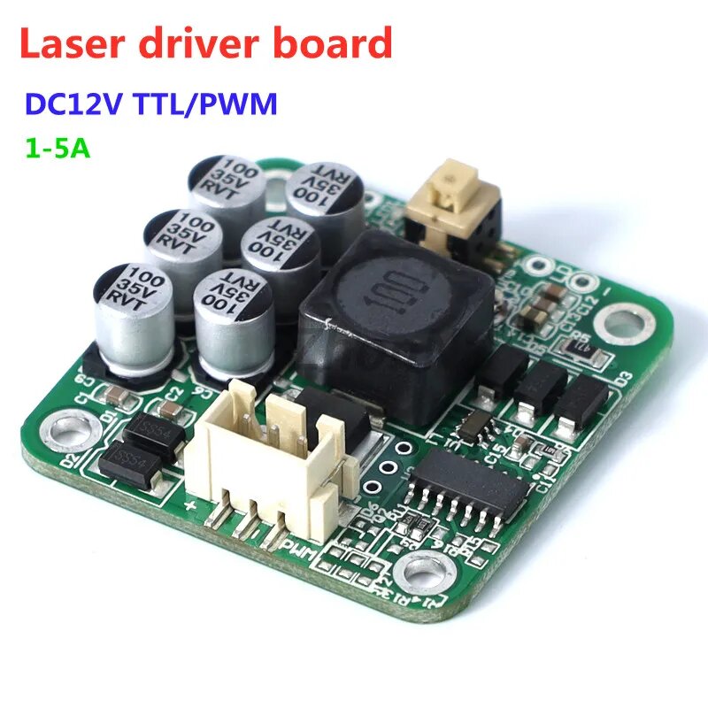 Печатная плата драйвера лазера ZhonNa ZN-PCB-009 12В 1A-5A 405/445/450 нм