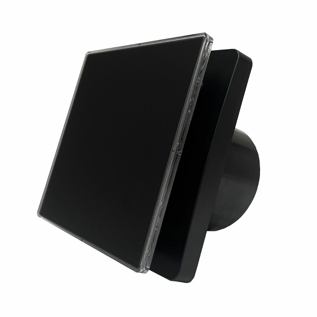 Накладной вентилятор Seicoi SNAD04-01 Matt black glass