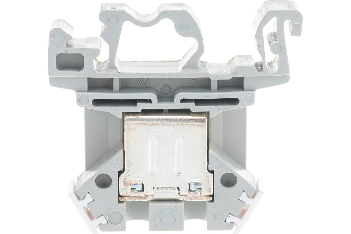 Клеммный зажим IEK ЗНИ 6 мм2 серый (комплект из 6 шт.)