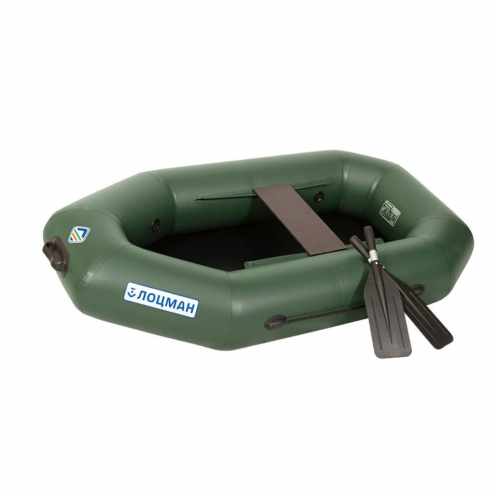 Лодка гребная Лоцман Стандарт 200 ГР (зеленый)