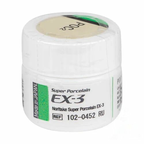 Стоматологический материал Noritake EX-3. Масса керамическая для металлокерамики Норитаки. Паста-опак C2 (6 гр)