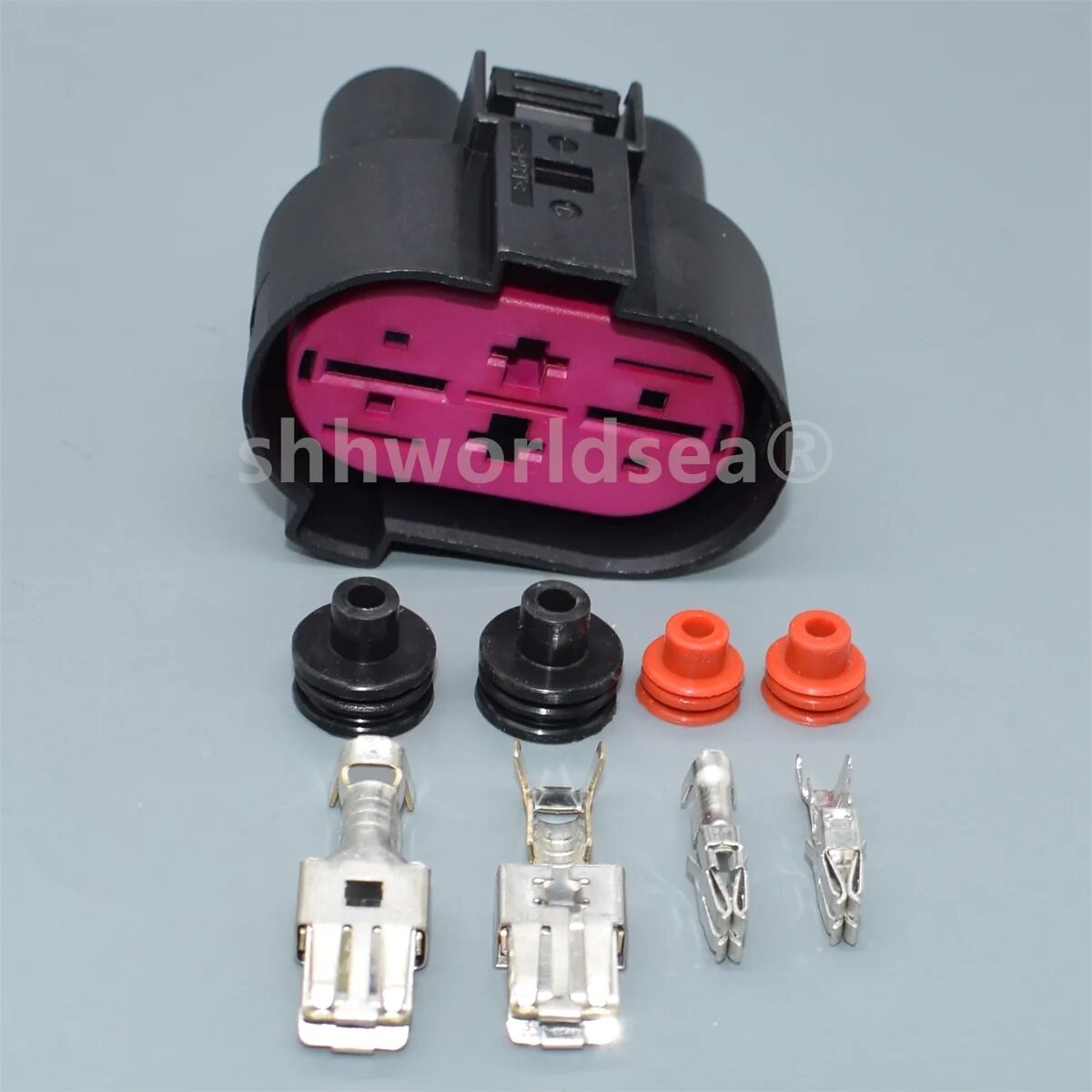 Shhworldsea 4 Pin 1J09064 1J0906444 1J0906234 автоматический проводной датчик разъем вентилятора для VW Passat B7 Tiguan Golf Skoda