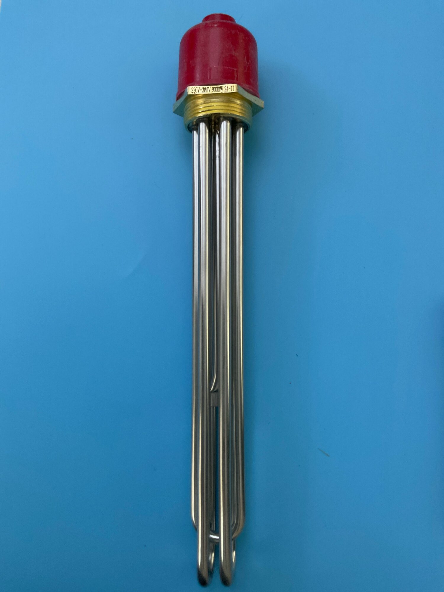 Блок ТЭН 9кВт-220/380V резьба 1/2(47mm) для котлов под регулятор