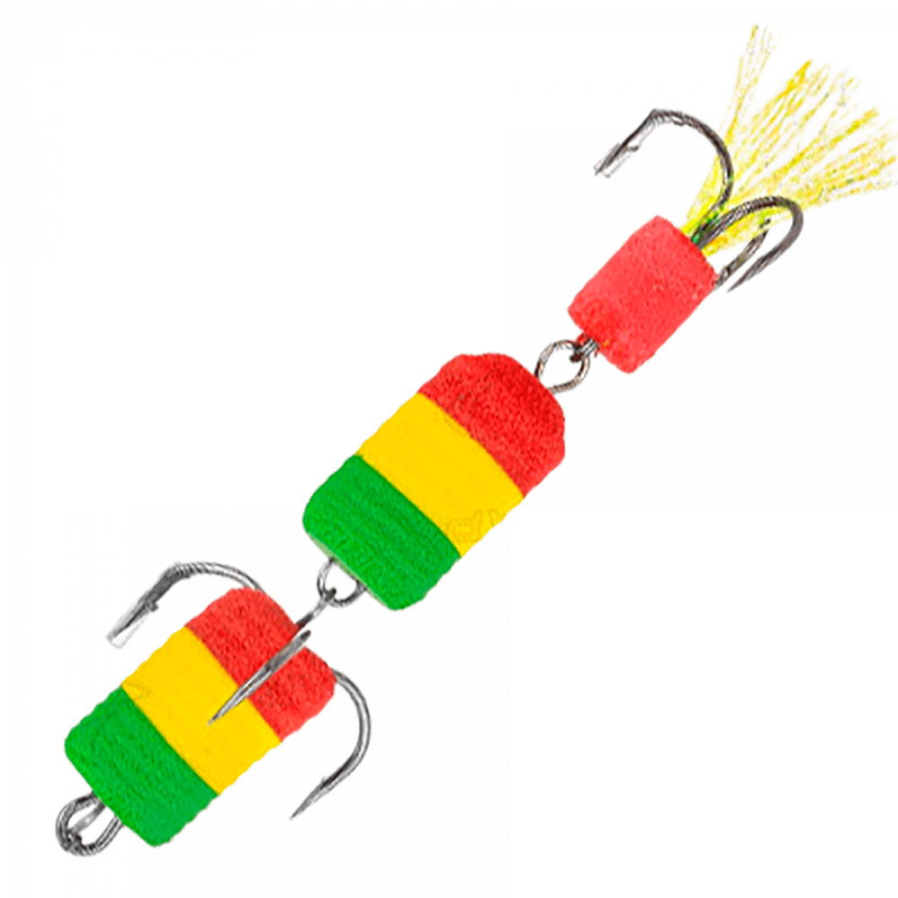 Мандула Premier 2Х Народная цв. №10 красный/желтый/зеленый