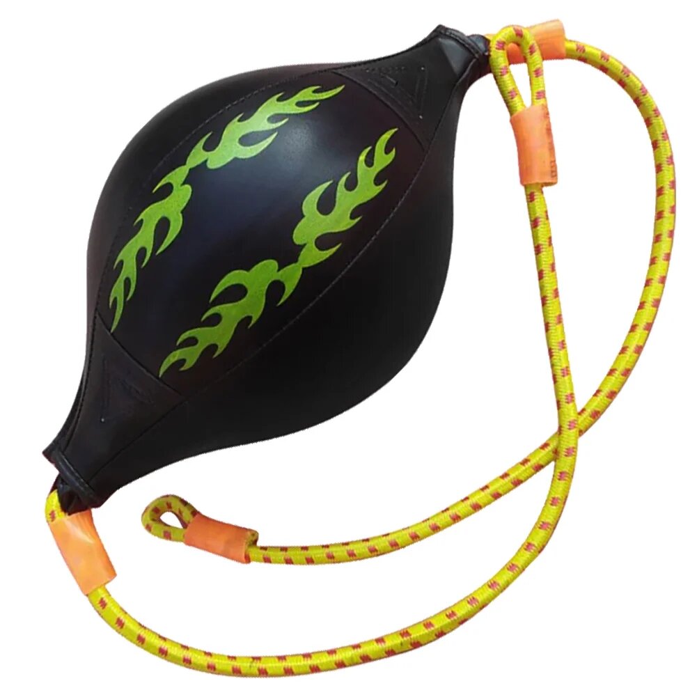 Искусственная кожа Бокс Фитнес Двойной конец Муай Тай ММА Боксерский мешок Скорость мяч Тренировка Фитнес Тренажерный за