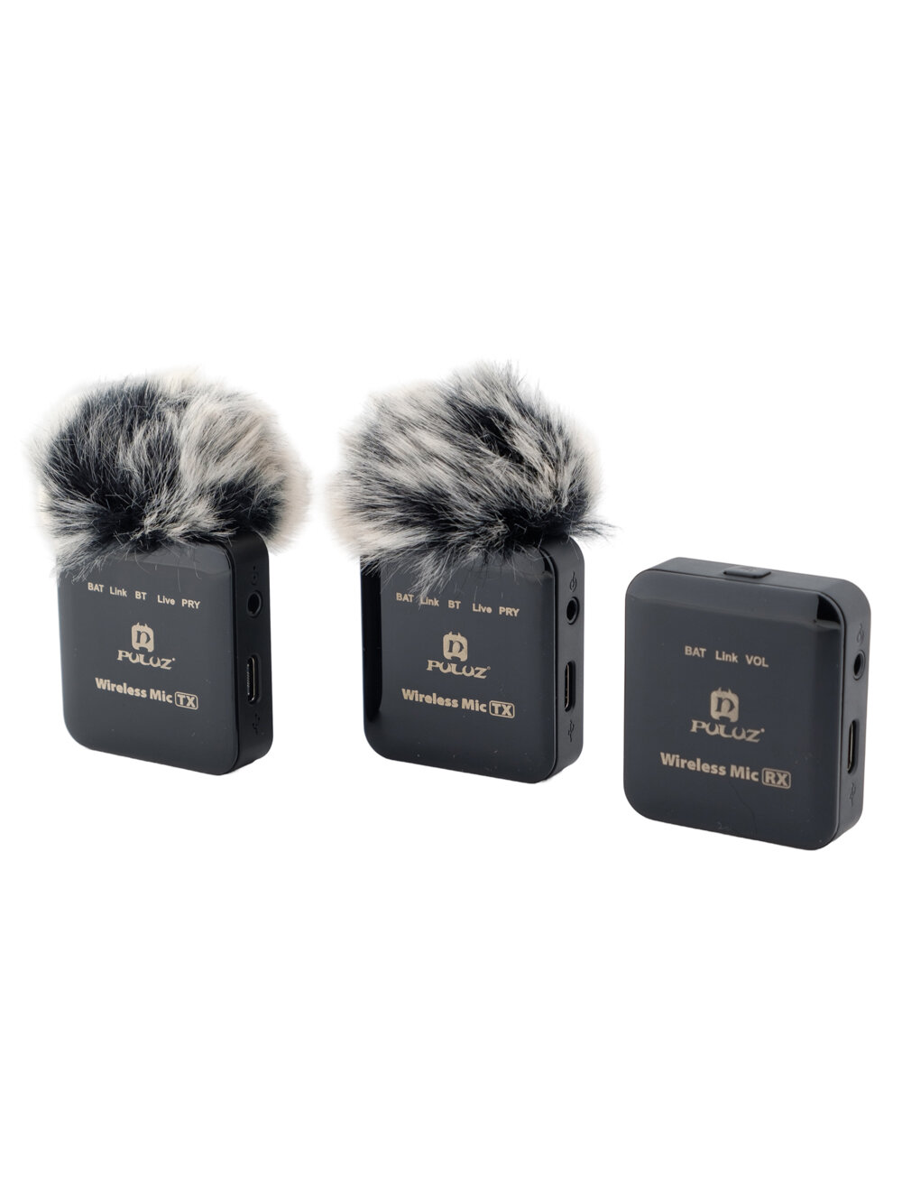 Беспроводной петличный микрофон PULUZ PU3154B