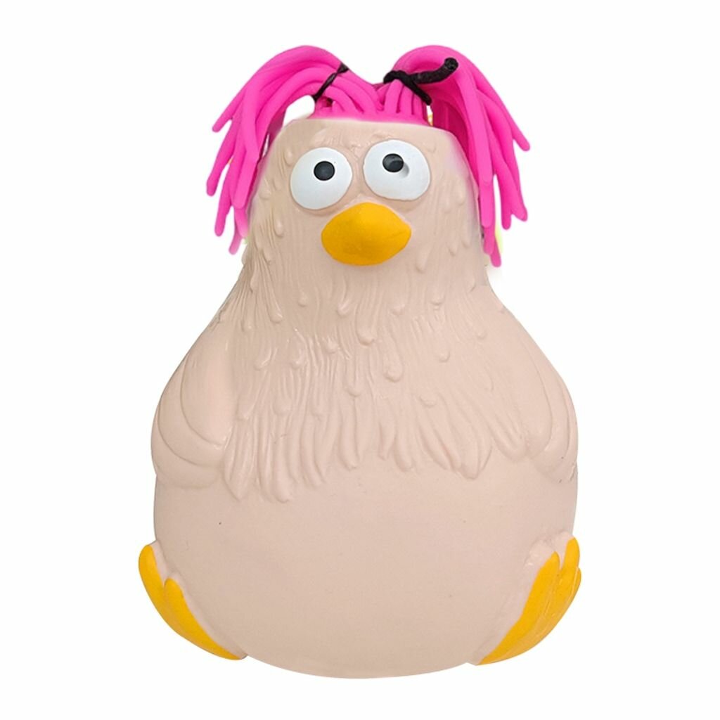 Мягкая антистрессовая фигурка курицы