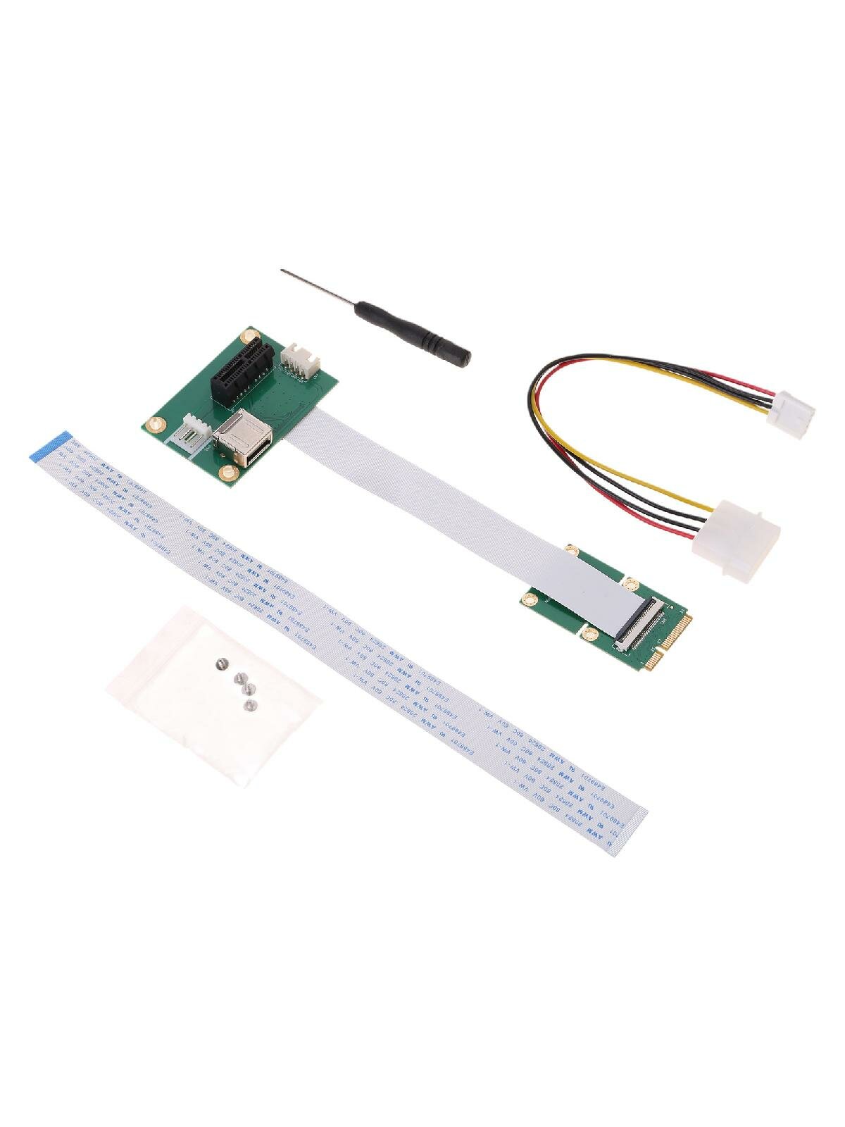 Мини PCI E к PCI E 1X удлинитель