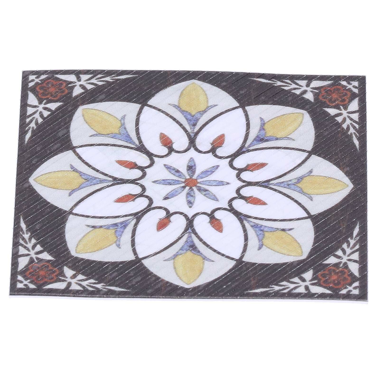 20 шт. самоклеящаяся плитка диагональная наклейка водонепроницаемая плитка пол стены наклейки напольные наклейки