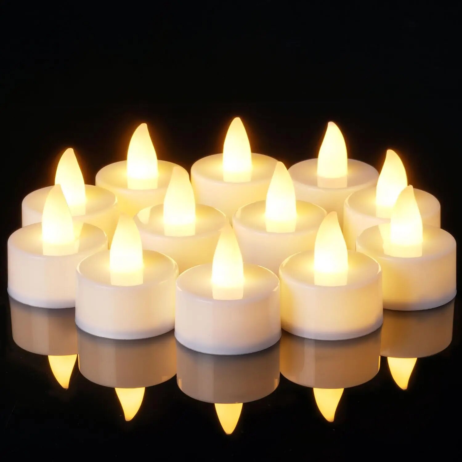 LED свечи Yadlaya белые 6-96 шт. 12-Pack