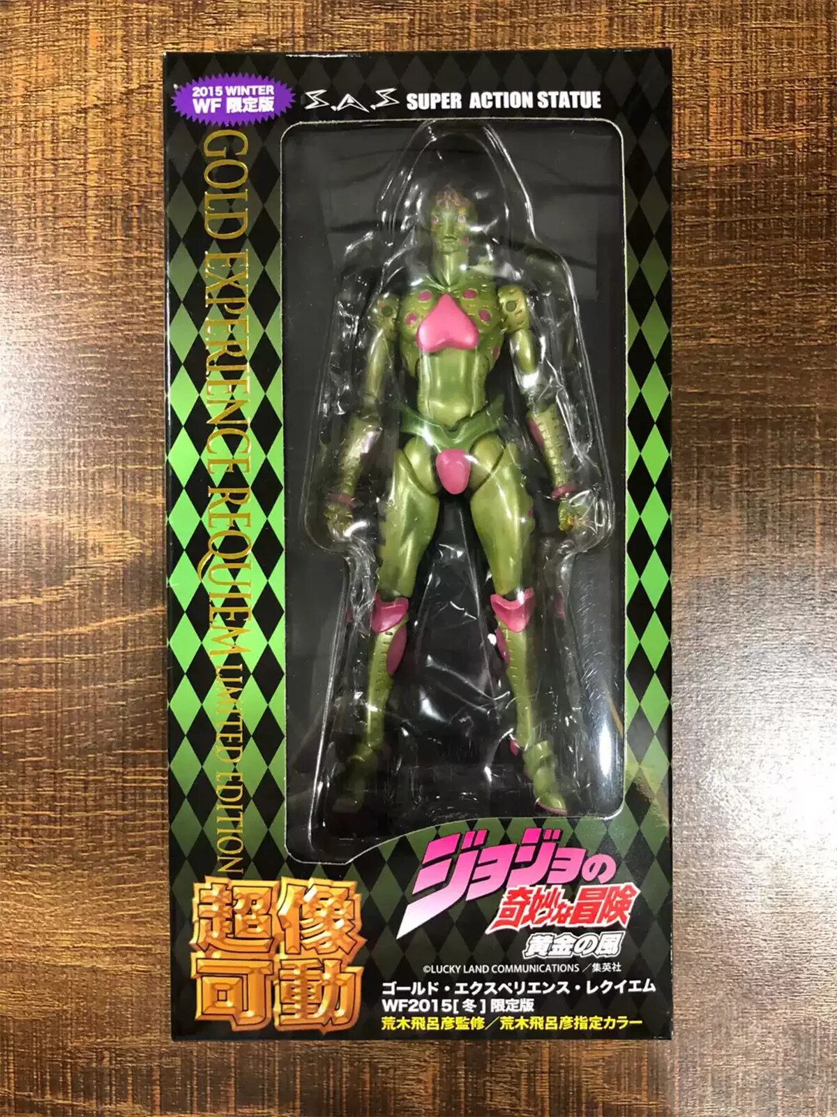Фигурки Medicos JoJo's Bizarre Adventure Gold Experience Requiem / Giorno Giovanna 16 No extra head