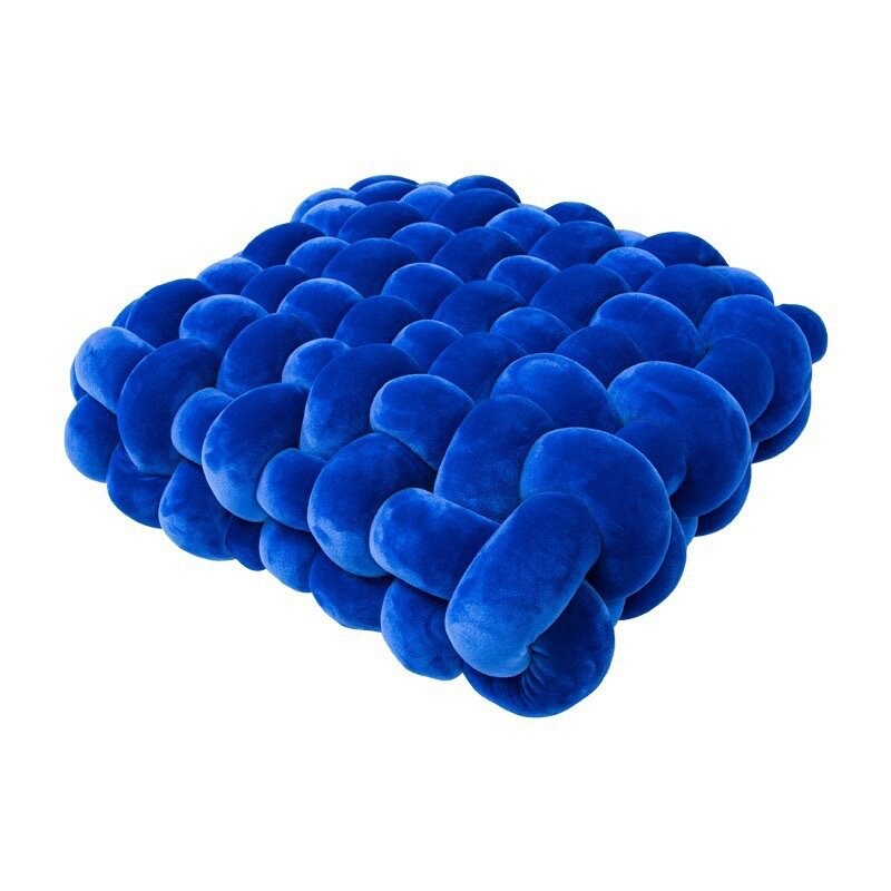 Квадратная подушка для дивана: вязанная, мягкая, толстая - улучшает комфорт и стиль