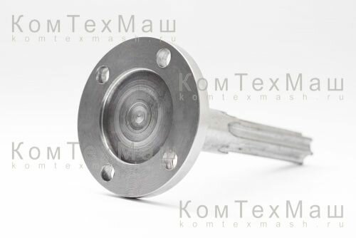 Вал-фланец КО-503В-2.02.12.110, для КОМ, металл, 1 шт, 20x10 см, 1300 г