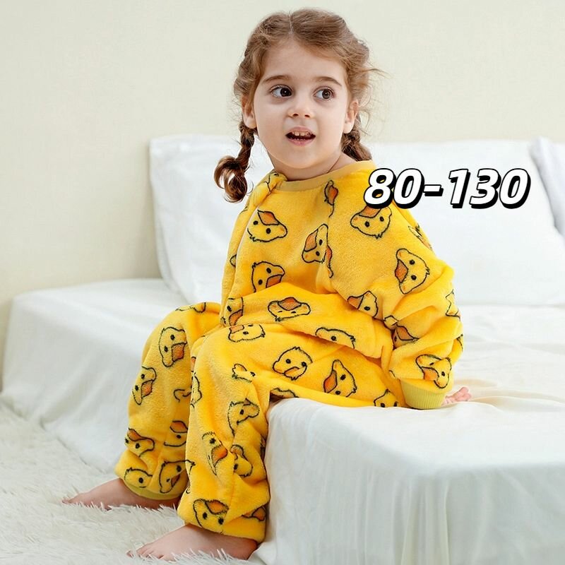 Детский спальный мешок с длинными рукавами