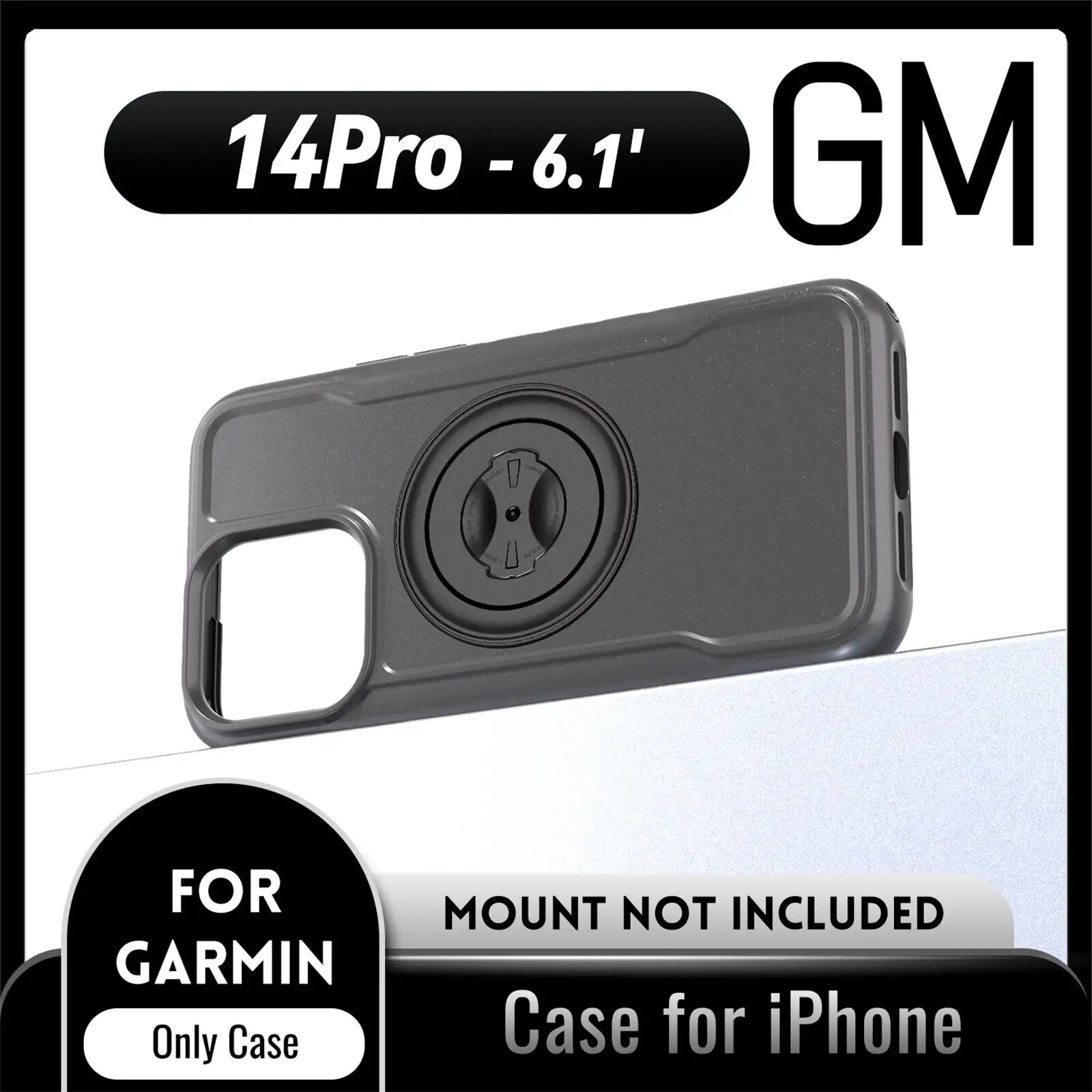 Велосипедный держатель для телефона Противоударный чехол для Garmin Велосипедный мотоцикл с быстрой блокировкой MTB крепление для iPhone 17 16 15 14 Pro Max Cover