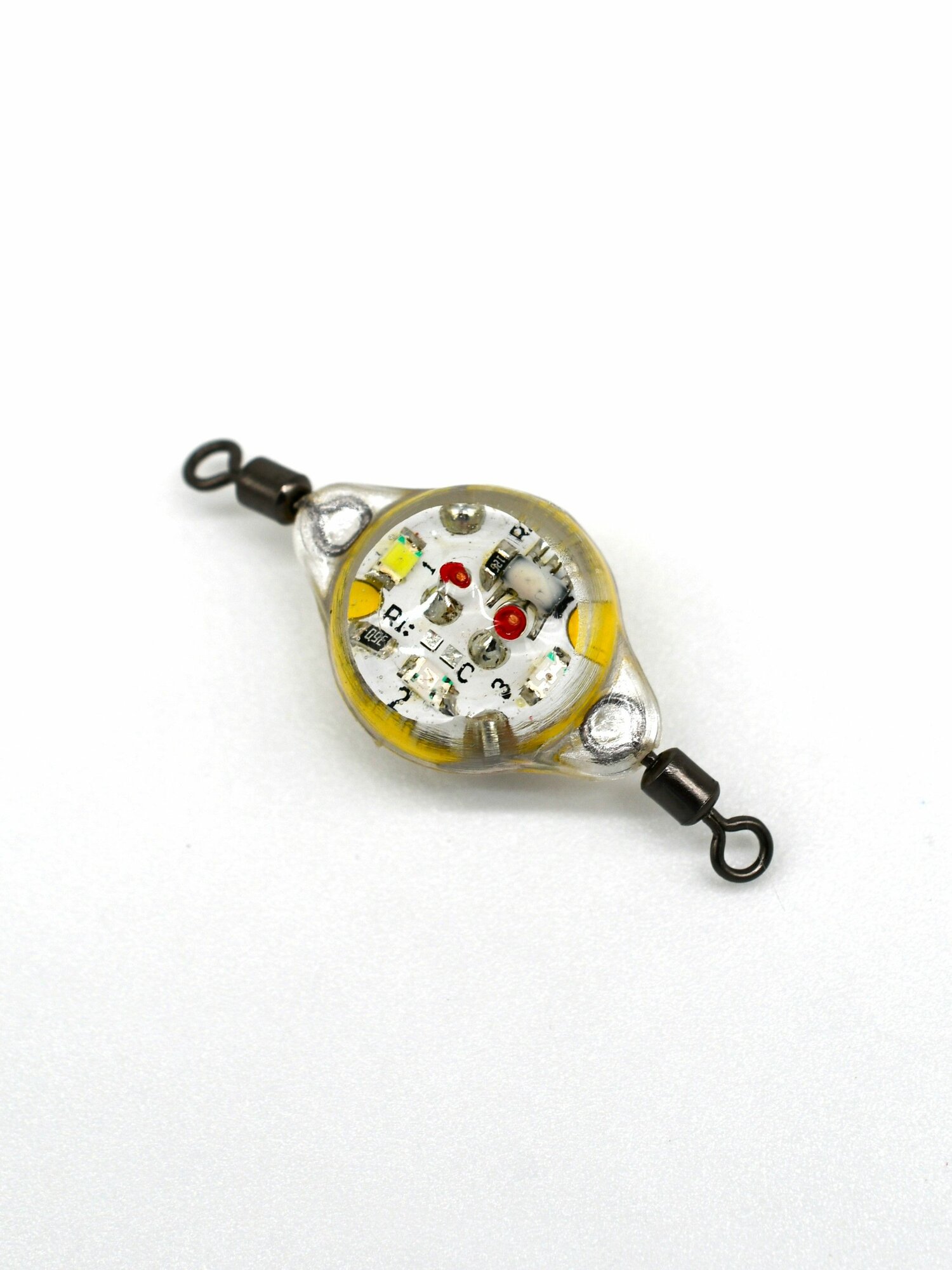 Электронная светящаяся приманка 4 гр, мигалка триколор на форель; судака; окуня