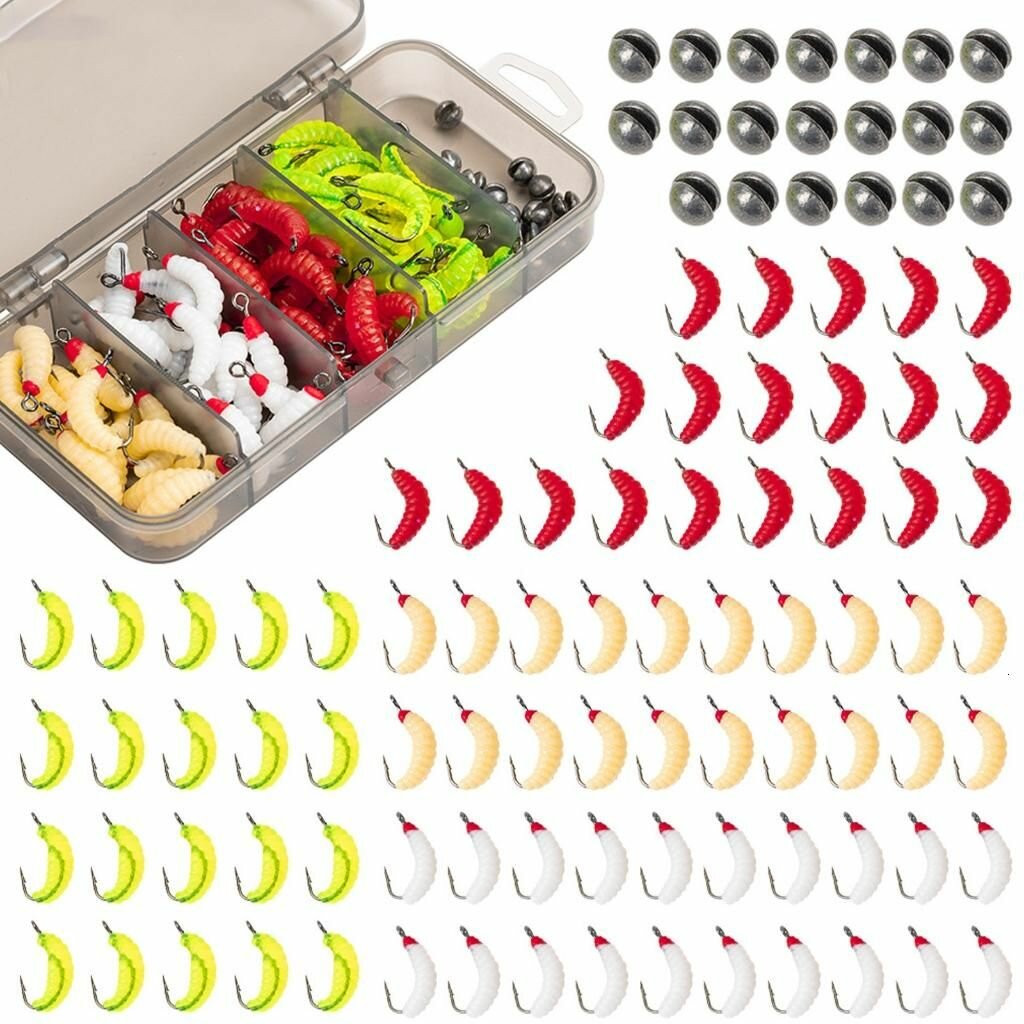 Искусственные черви для рыбалки