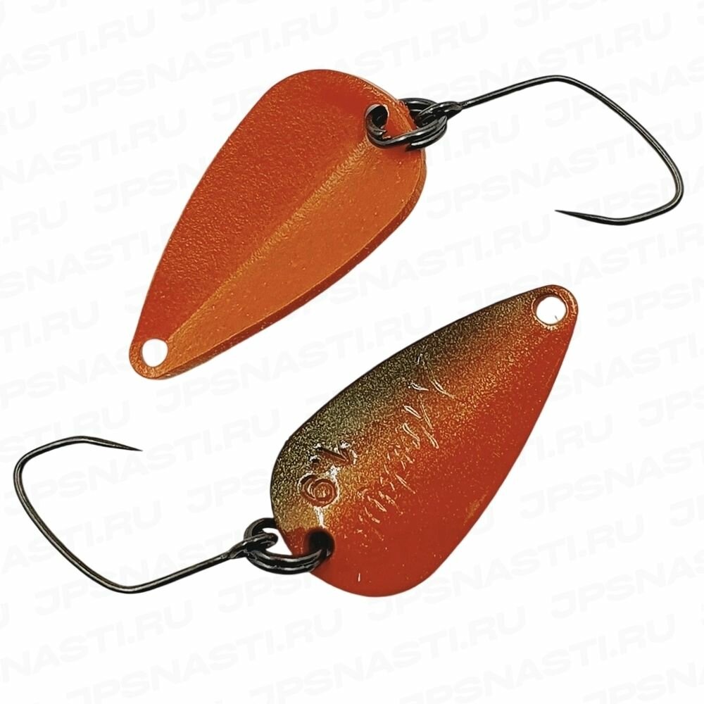 Колеблющаяся блесна для ловли форели Ivyline Muddyle, 1.9 гр, M12 / Форелевые приманки для рыбалки