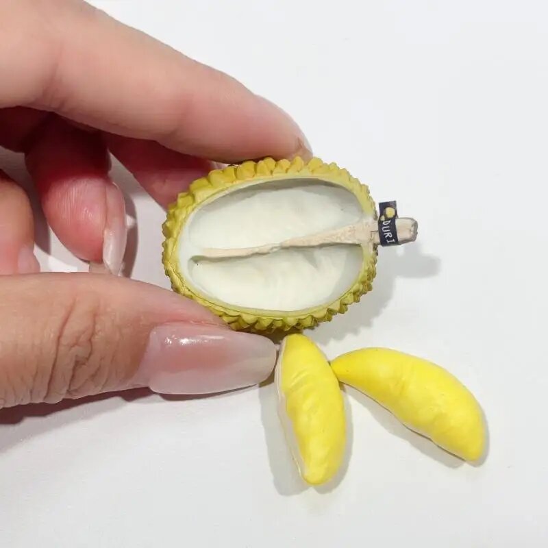 Миниатюрные фрукты 1/6, Durian и бананы, цвет A8