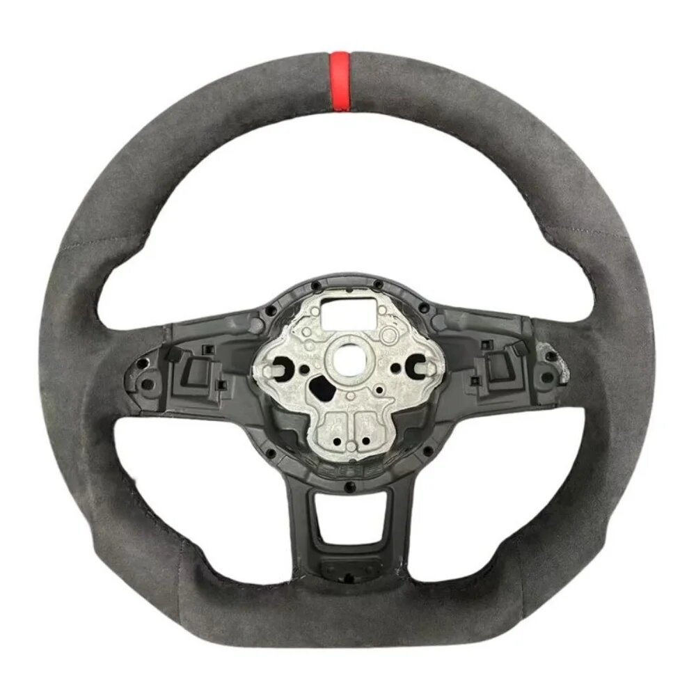 Подходит для VW Golf MK7 7.5 GTI GTD GTE R Polo GTI Tiguan MK2 Passat B8, кожаный руль из 3
