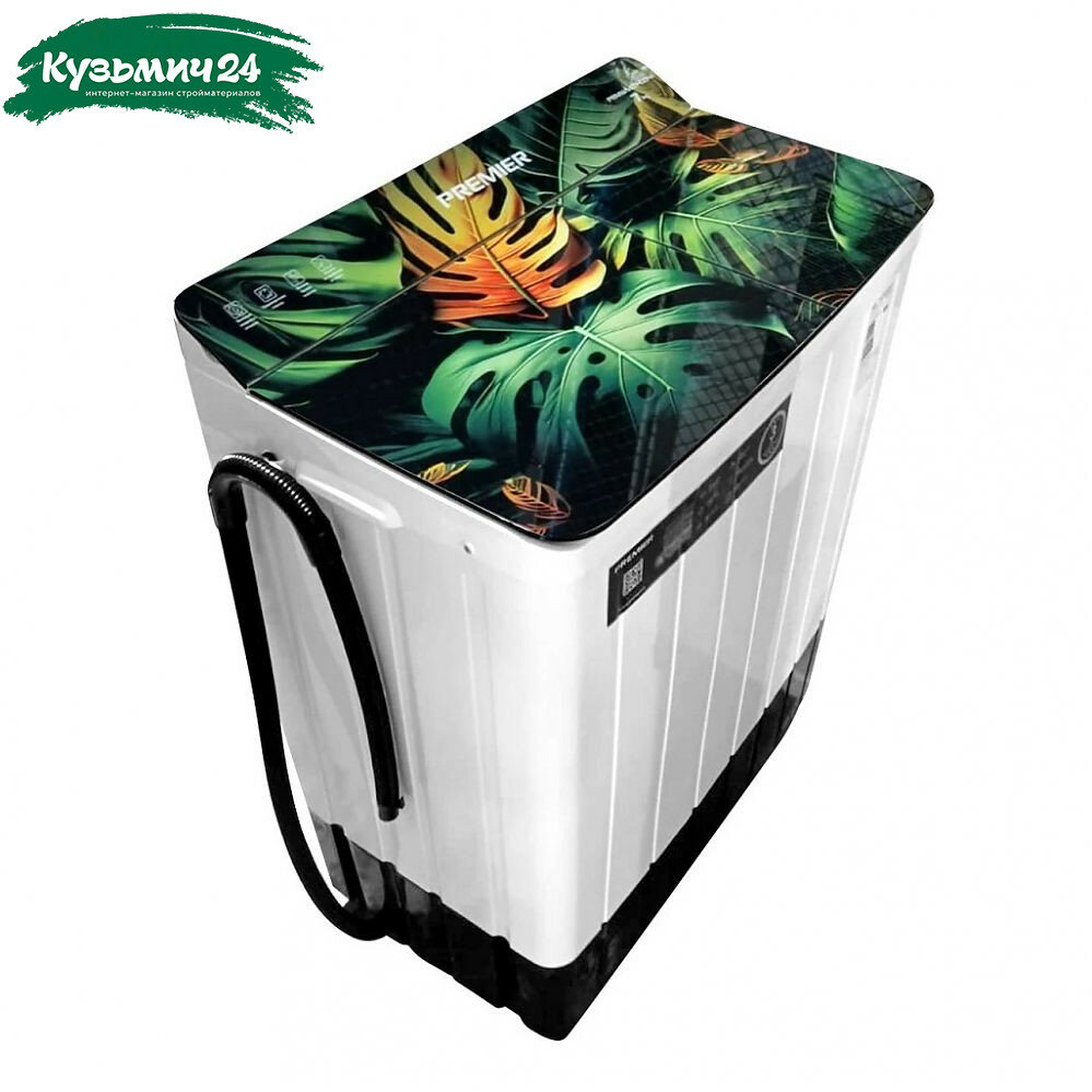 Машина стиральная Premier PRMWM07-CCP04, УТ-00002702, 1200 об/мин, полуавтомат 7 кг