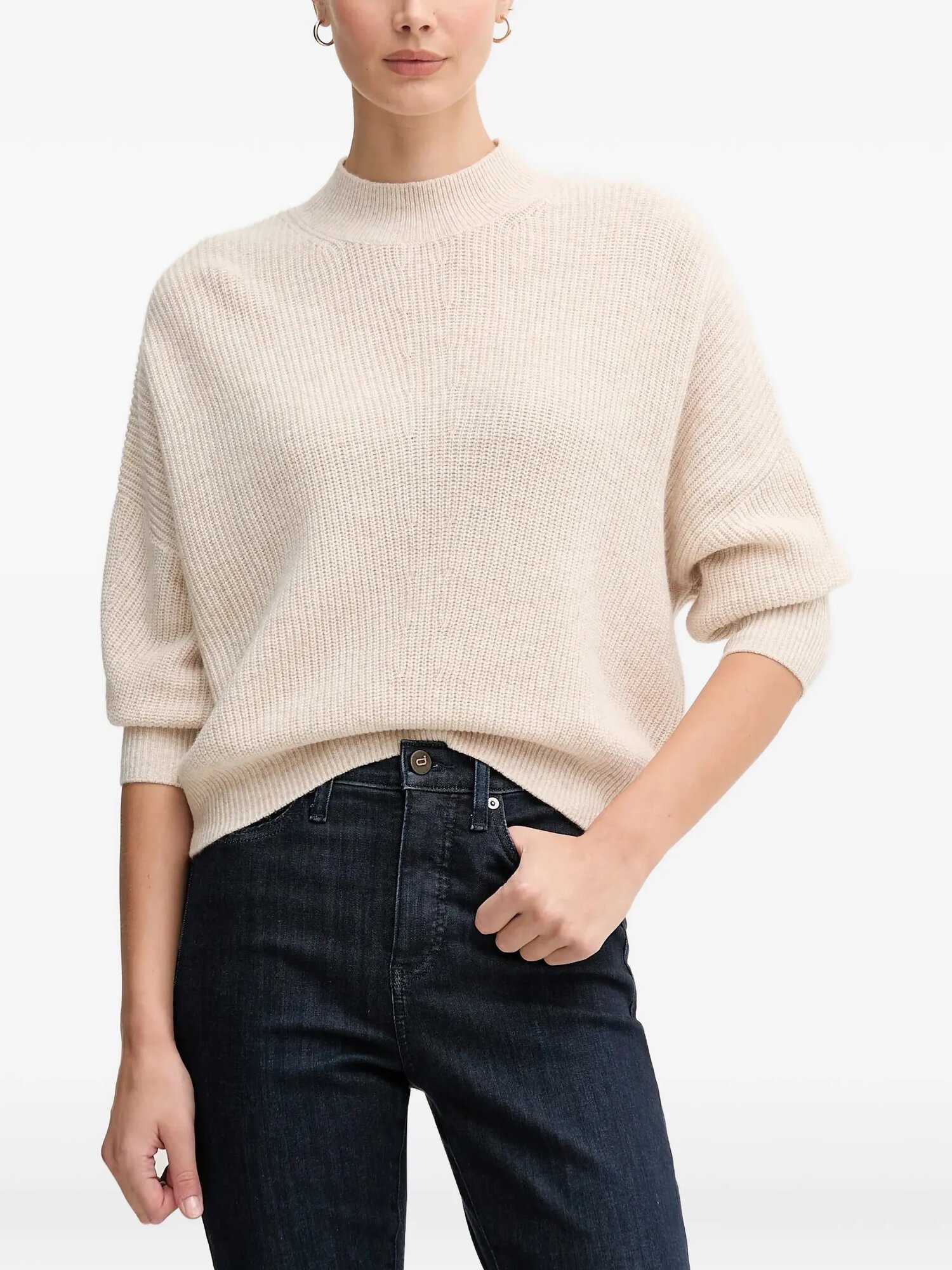 Свитер Mock-neck sweater