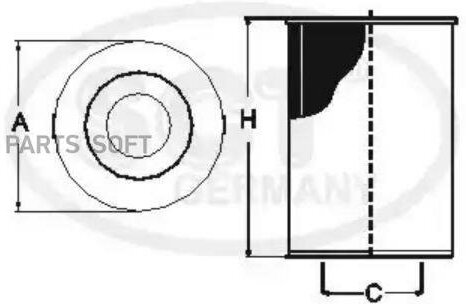 SCT GERMANY SH4790P Фильтр масляный VW Polo/Skoda Fabia 1,2 02-