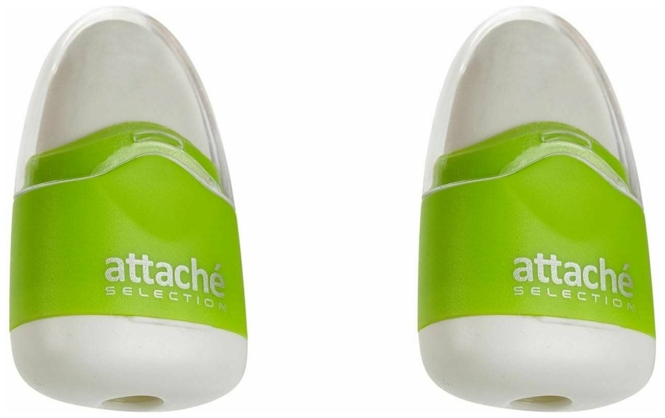 Attache Selection Точилка с ластиком, 2 шт