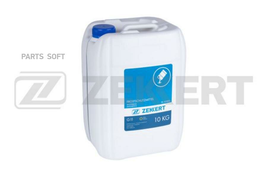 Антифриз готовый зеленый G11 10 кг Zekkert арт. fk-12100g