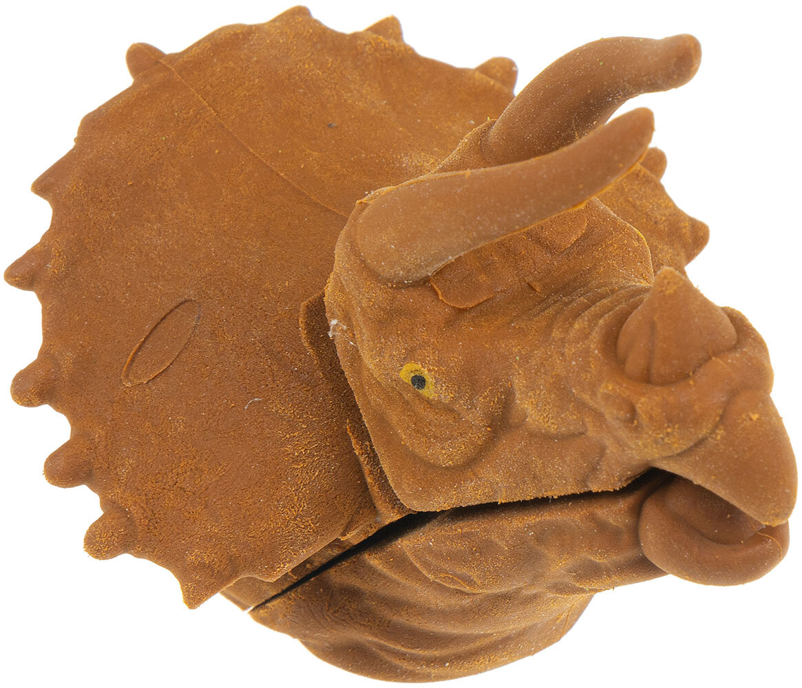 Ластик пазл в форме динозавра Dino World (045299/коричневый_А)