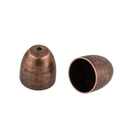 Концевик FMK-E06 9 х 11 мм 2 шт №02 под античную медь